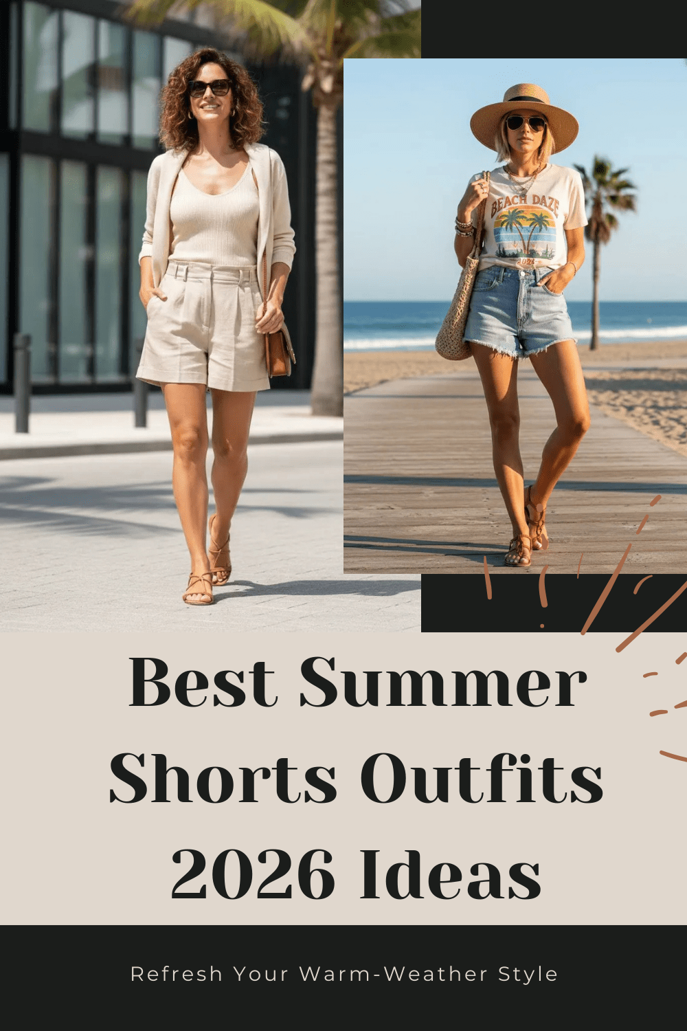 Best Summer Shorts Outfits 2026 Ideas to Refresh Your Warm-Weather Style